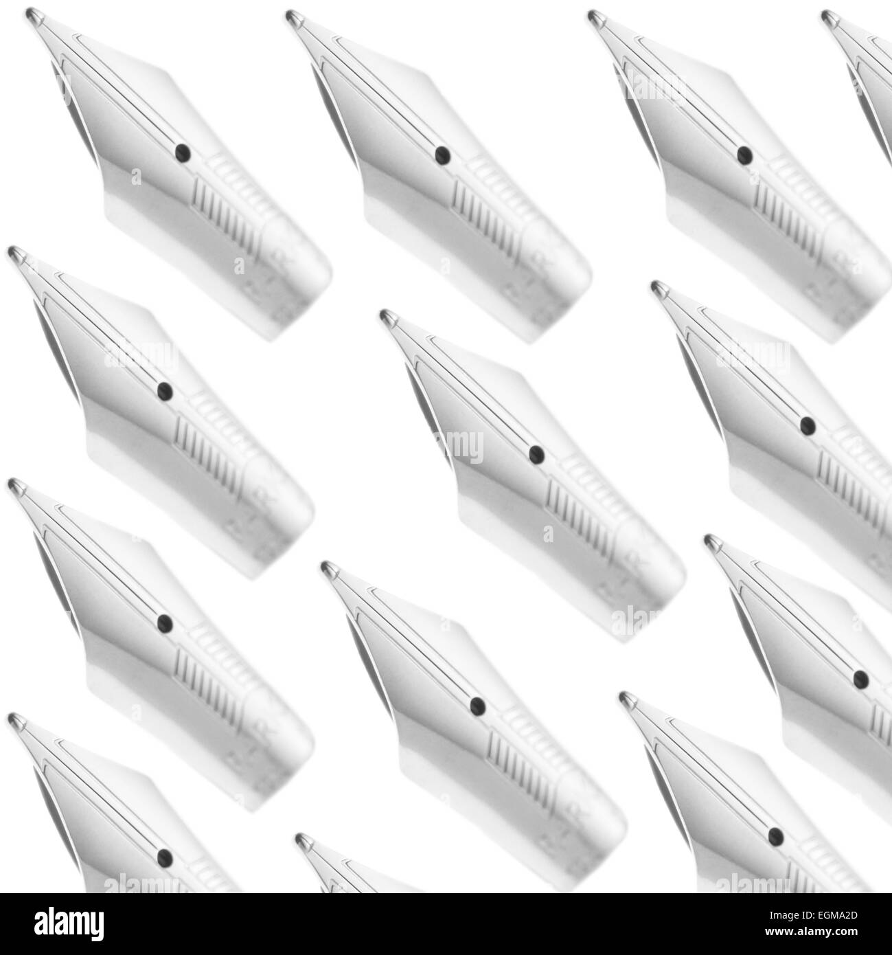 Group of identical objects Cut Out Stock Images & Pictures - Alamy