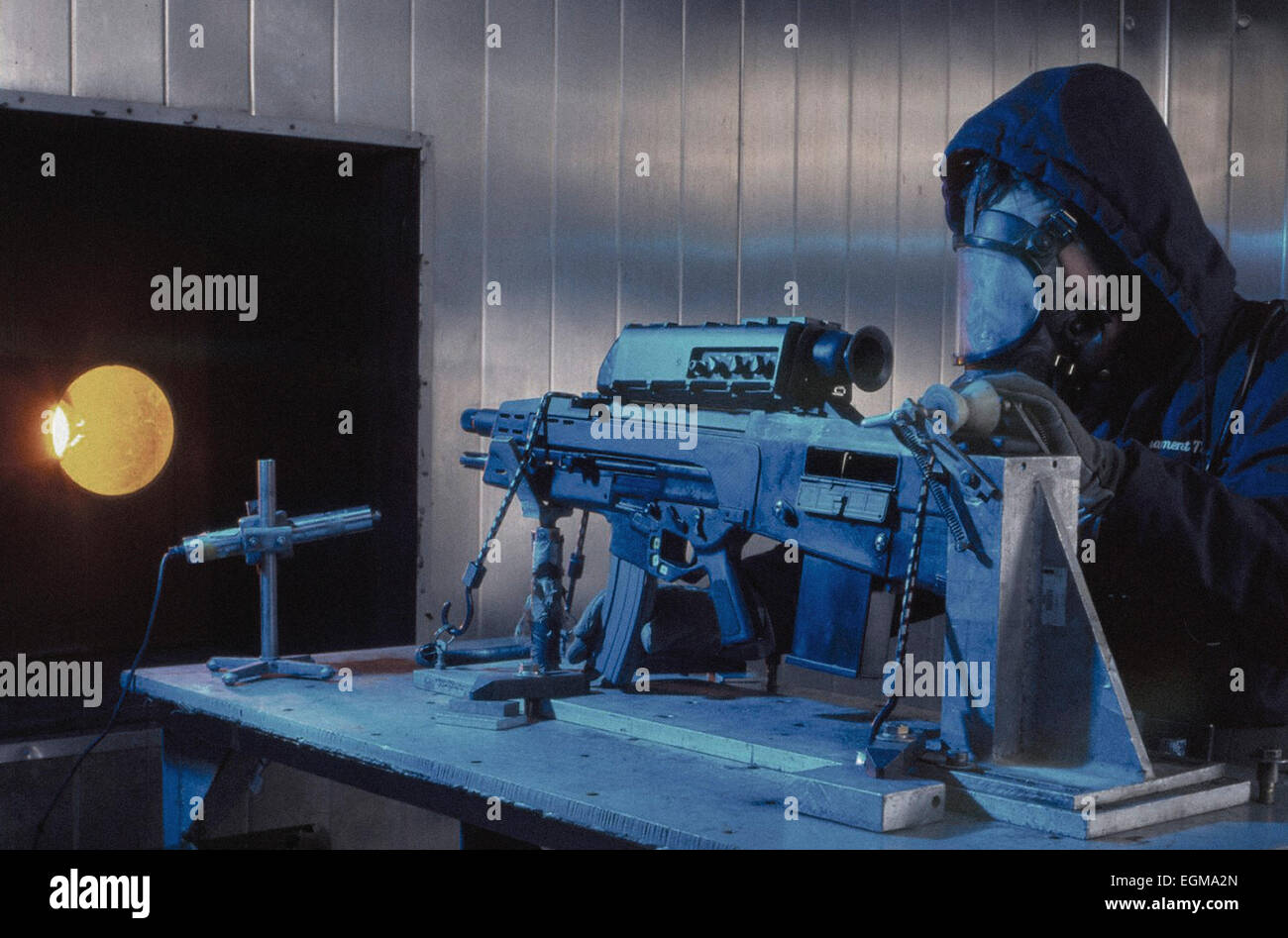 Weapon testing hi-res stock photography and images - Alamy