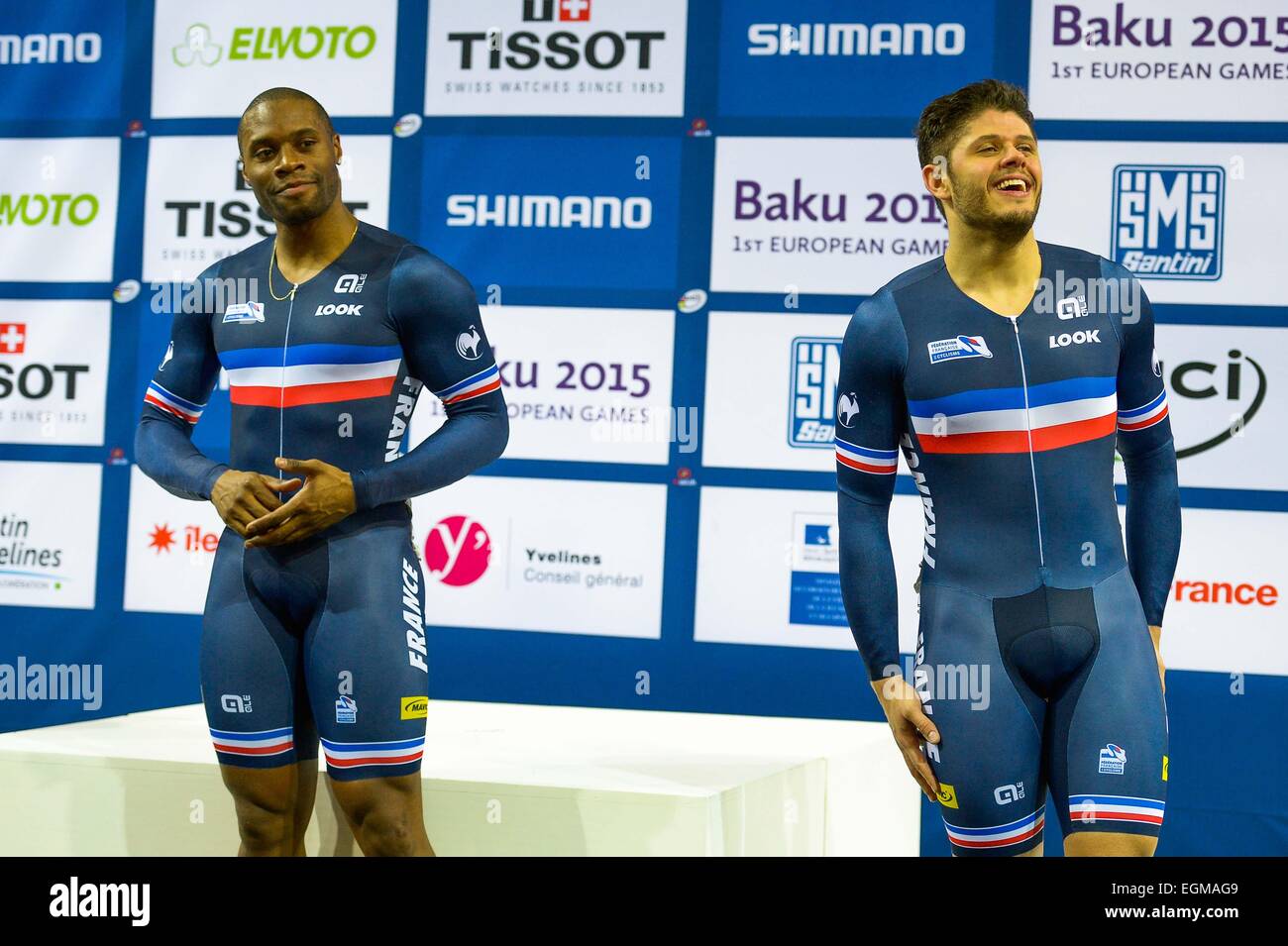 Gregory Bauge / Quentin Lafargue - 22.02.2015 - Championnats du Monde ...