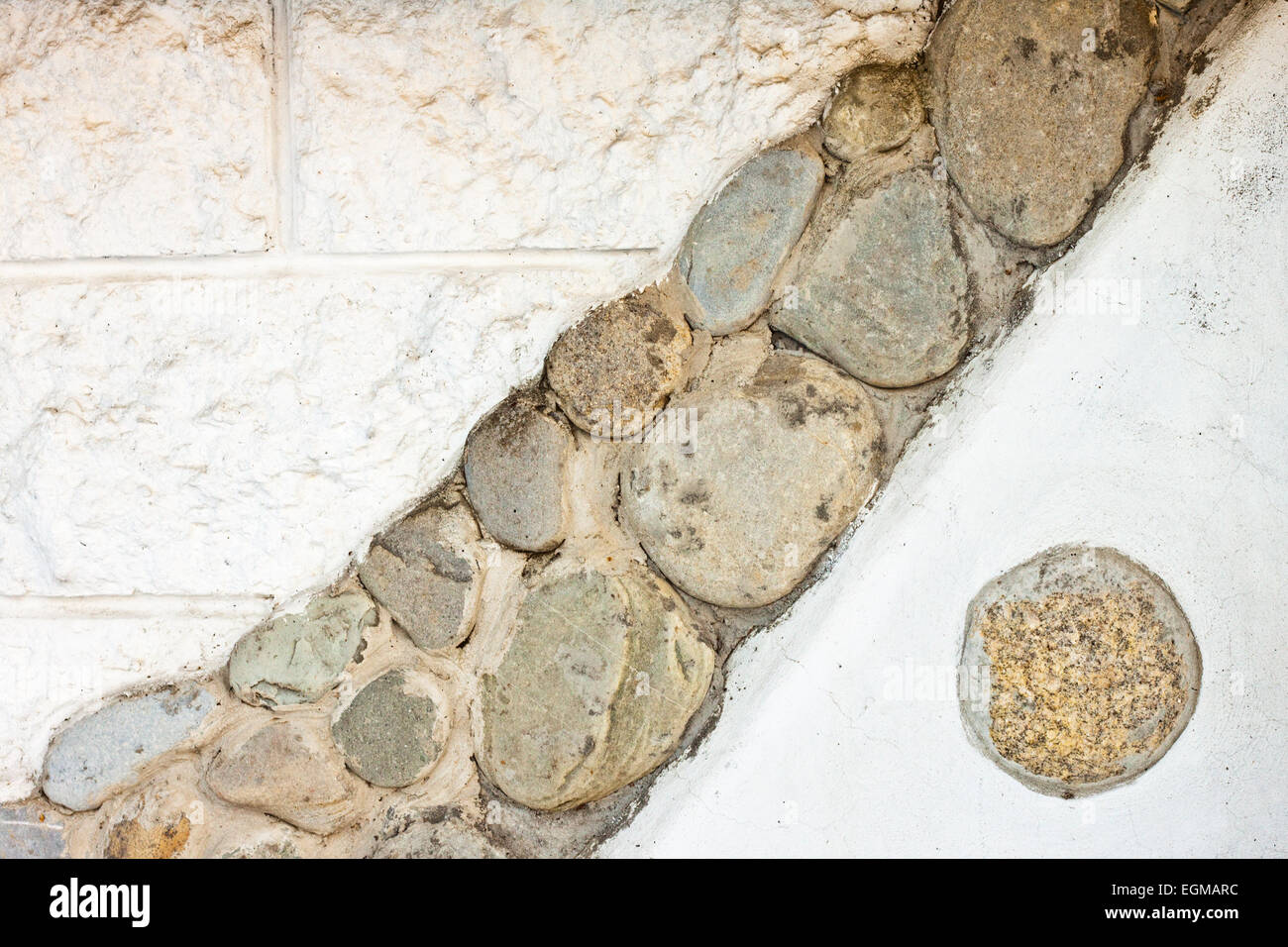 External white stone wall Stock Photo - Alamy