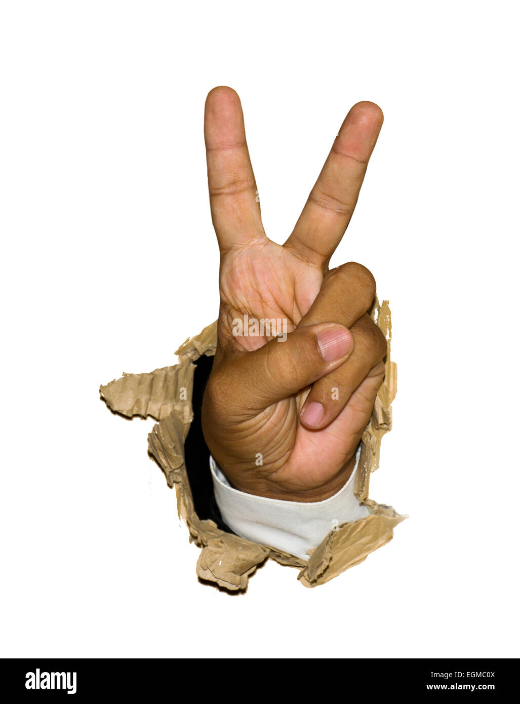 Victory hand hi-res stock photography and images - Alamy