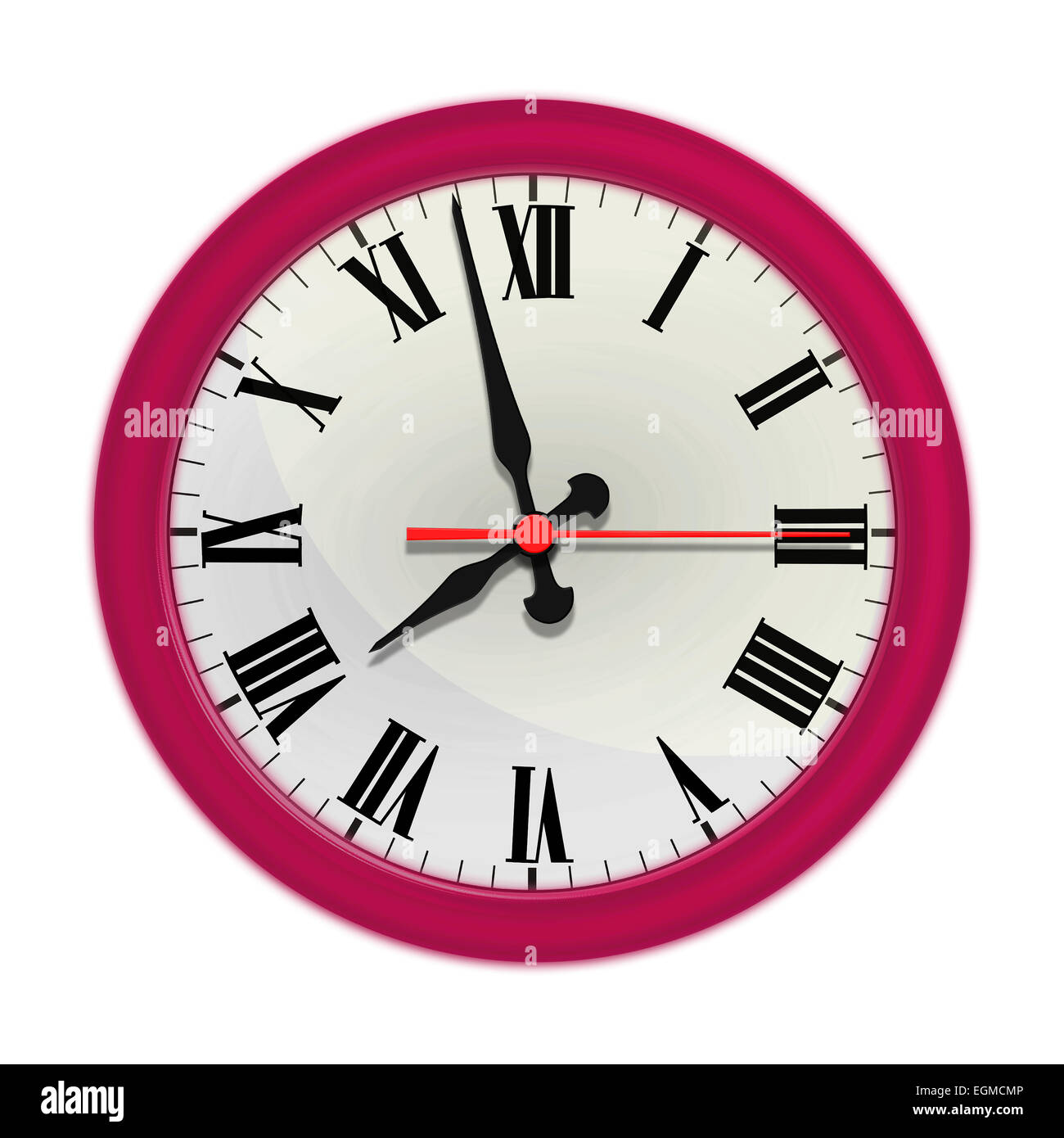 Concept clock Cut Out Stock Images & Pictures - Alamy