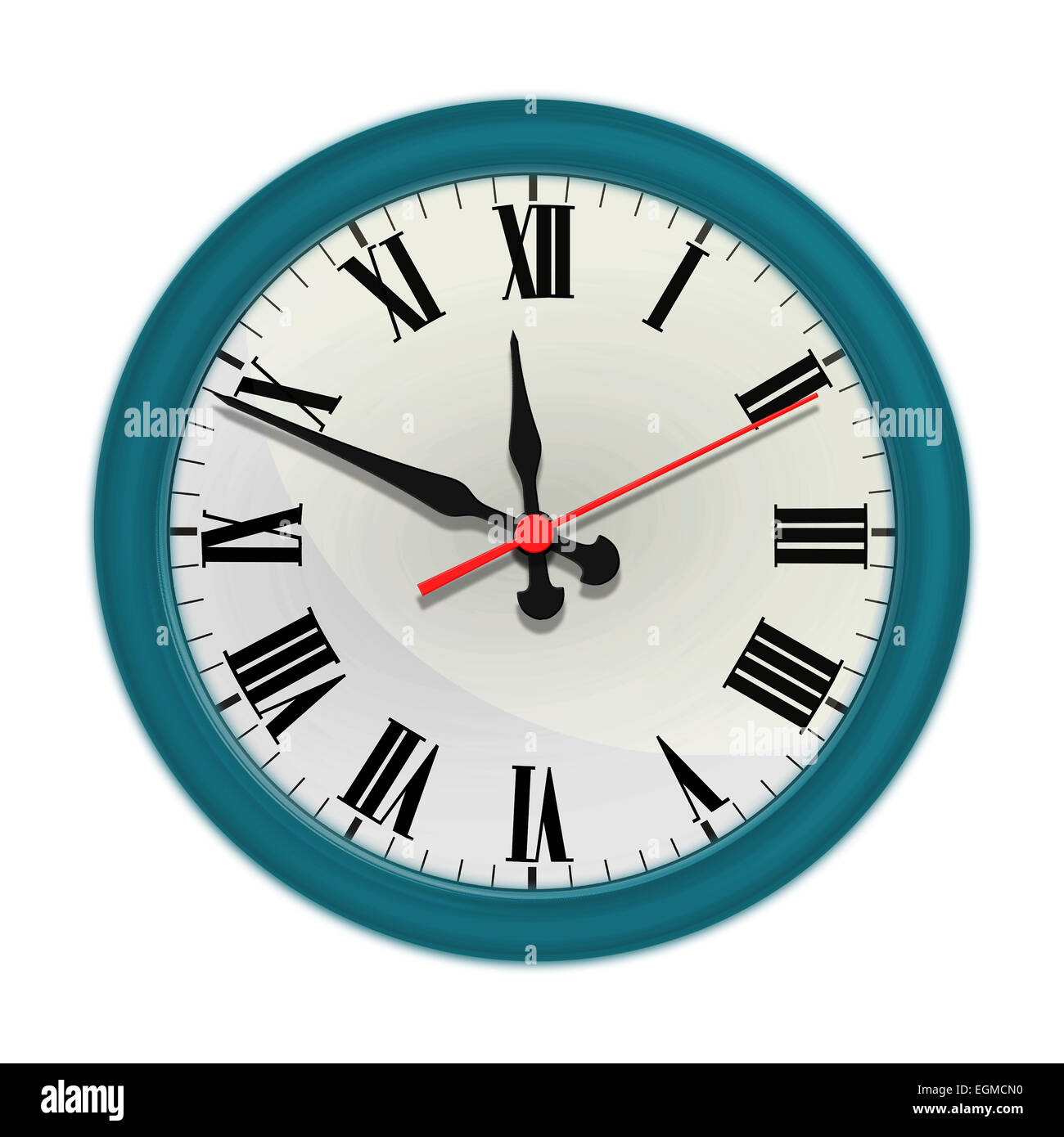 Clock date time wall hi-res stock photography and images - Alamy