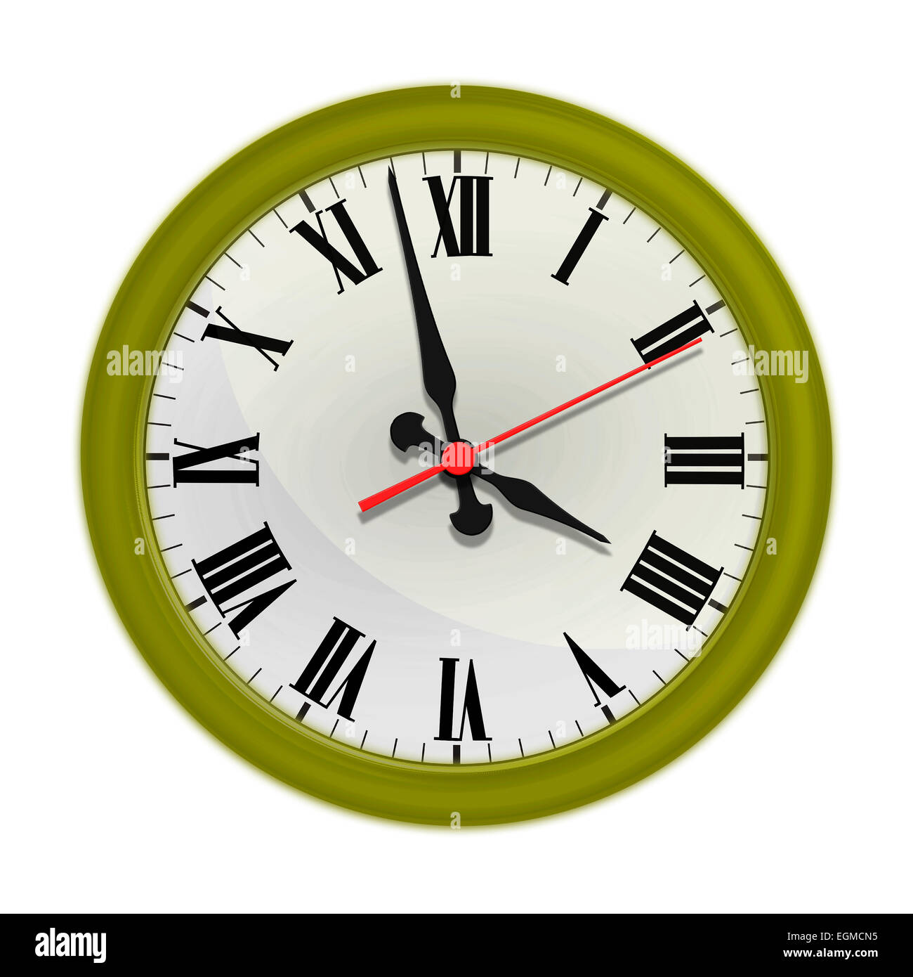 Concept clock Cut Out Stock Images & Pictures - Alamy
