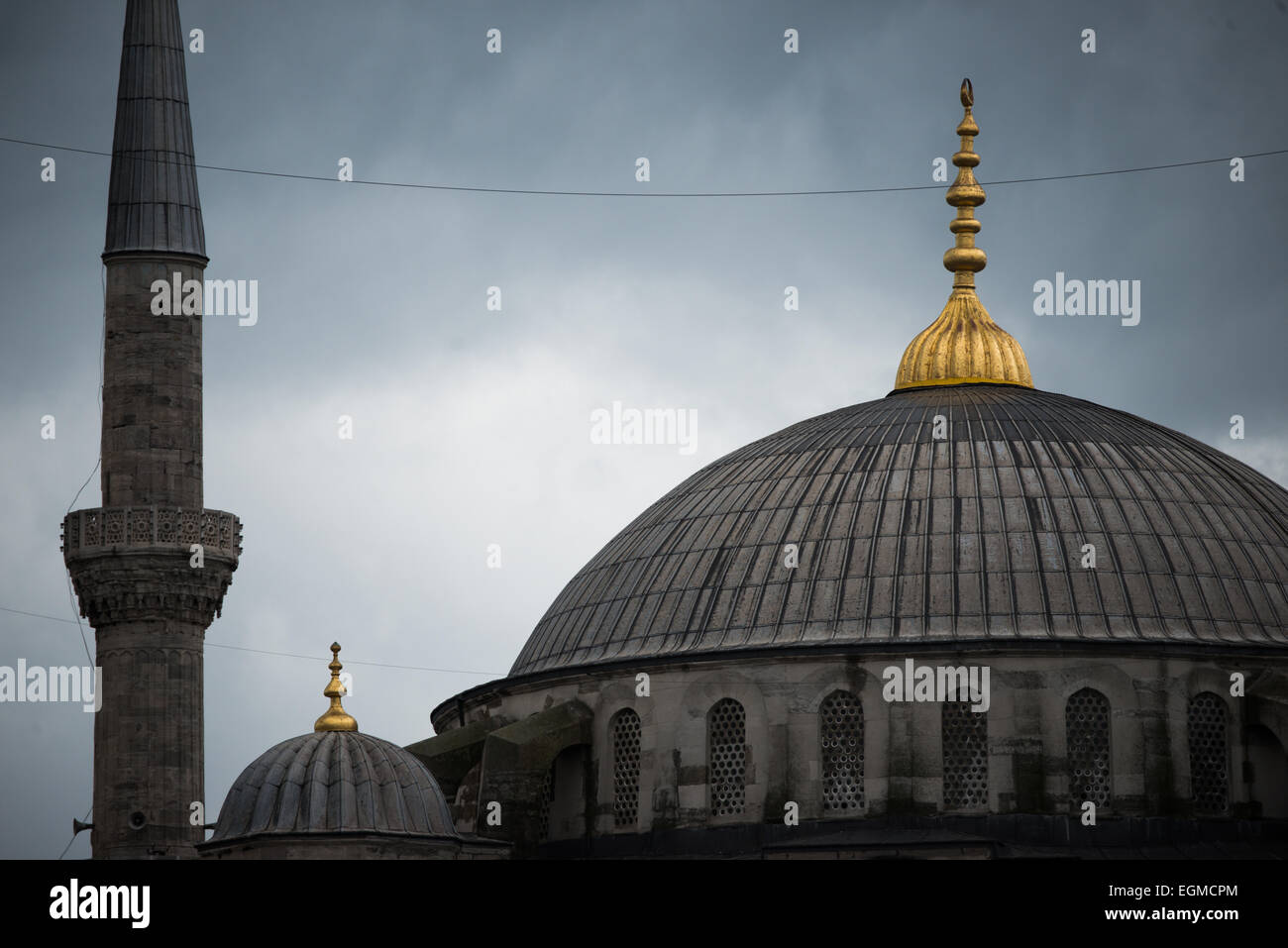ISTANBUL, Turkey — The cascading domes of the Sultan Ahmed Mosque ...