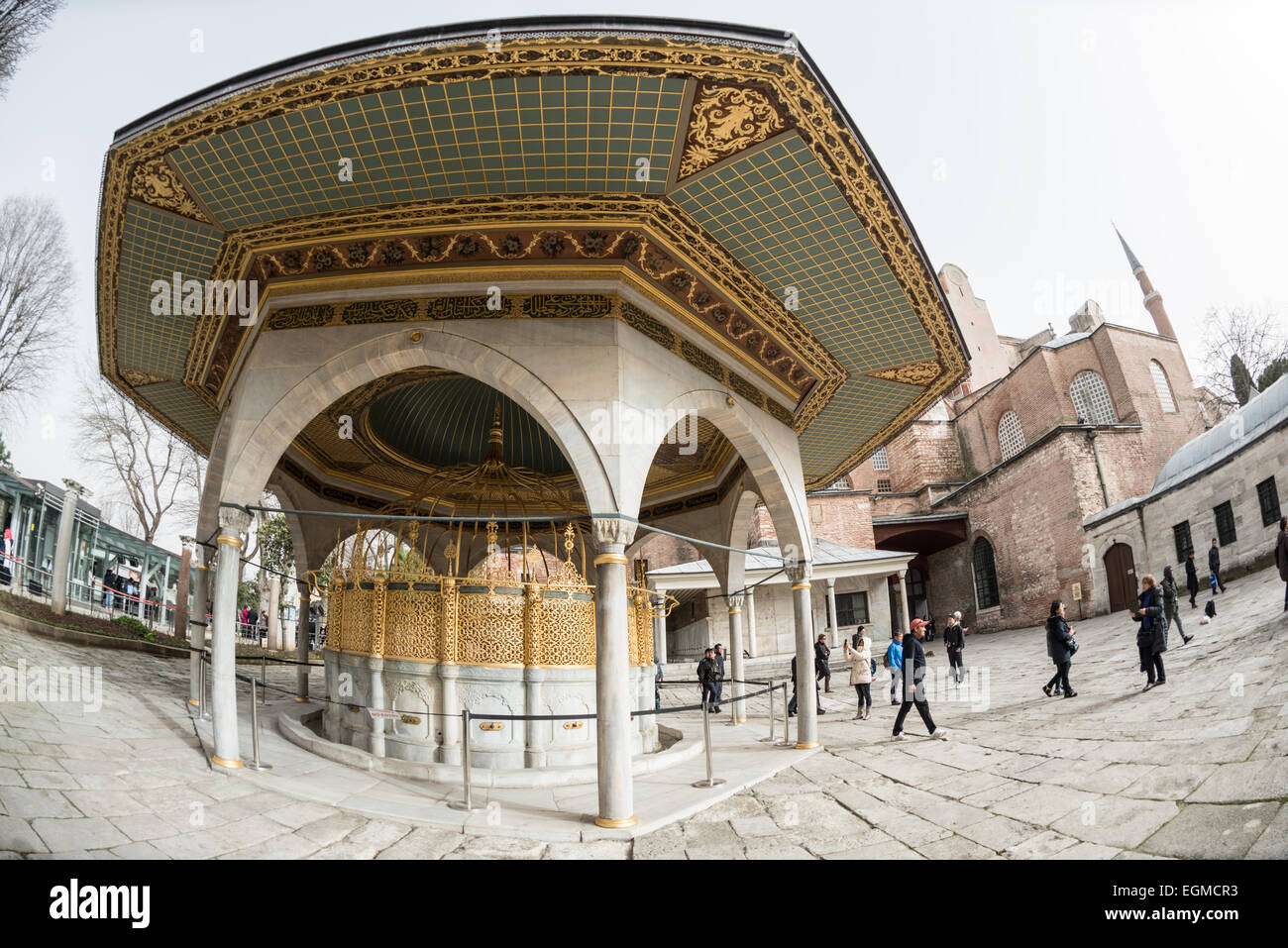 Hagia Sophia Ablution Fountain Istanbul Turkey // ISTANBUL, Turkey — An ...