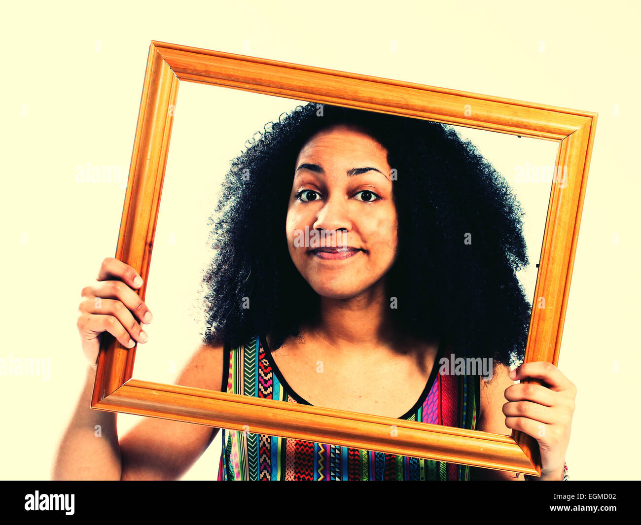 Framed portrait photograph hi-res stock photography and images - Alamy