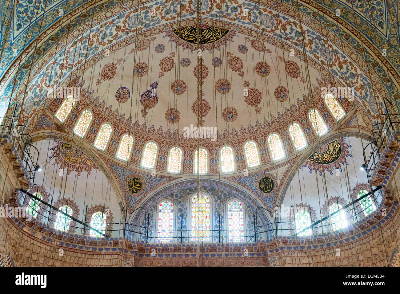 Mihrab of sultanahmet blue mosque hi-res stock photography and images ...