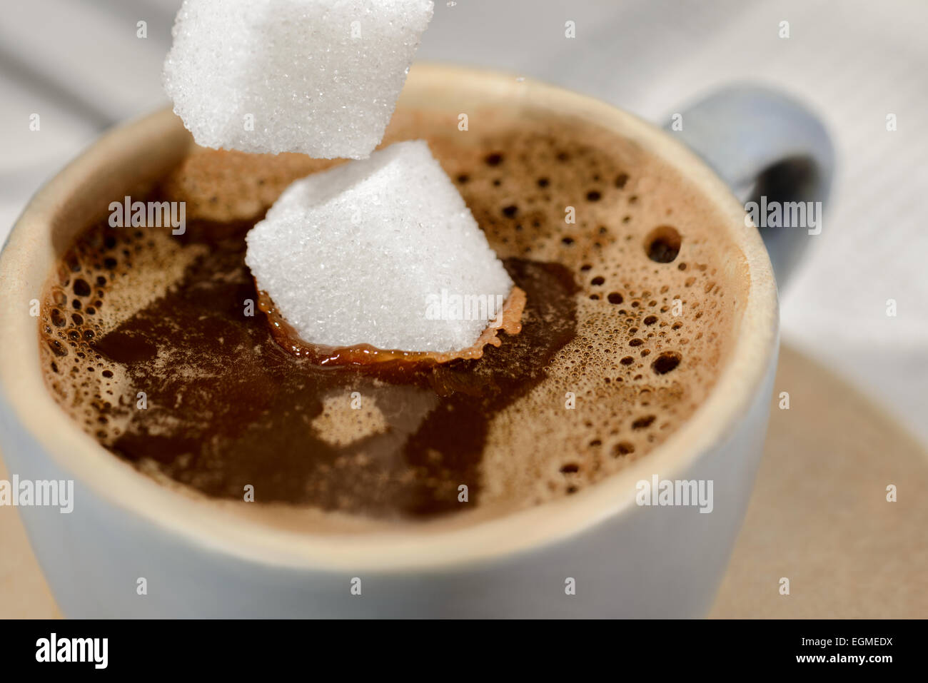 Coffee with sugar hi-res stock photography and images - Alamy