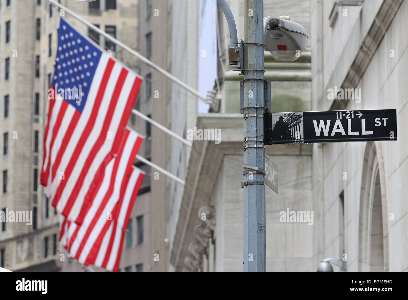 Wall Street and the New York Stock Exchange, Downtown Financial ...