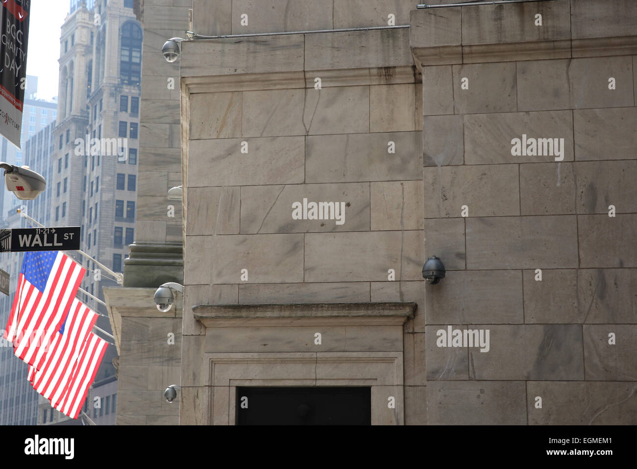 Wall Street and the New York Stock Exchange, Downtown Financial ...