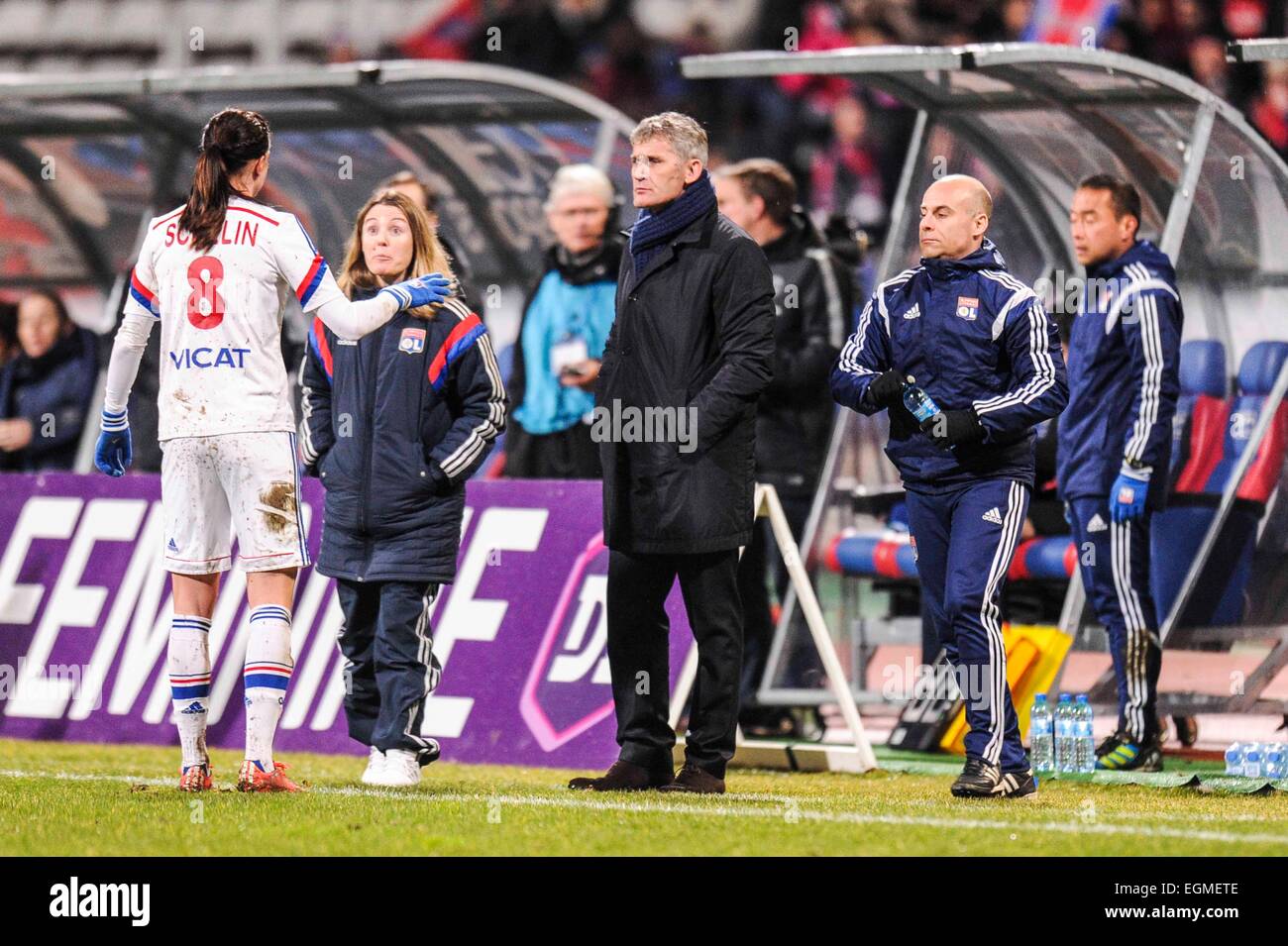 Lotta Schelin/Gerard PRECHEUR - 21.02.2015 - PSG/Lyon - 1er Division ...