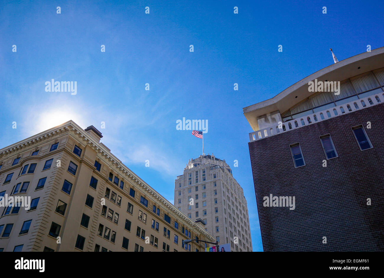 San francisco city flag hi-res stock photography and images - Alamy