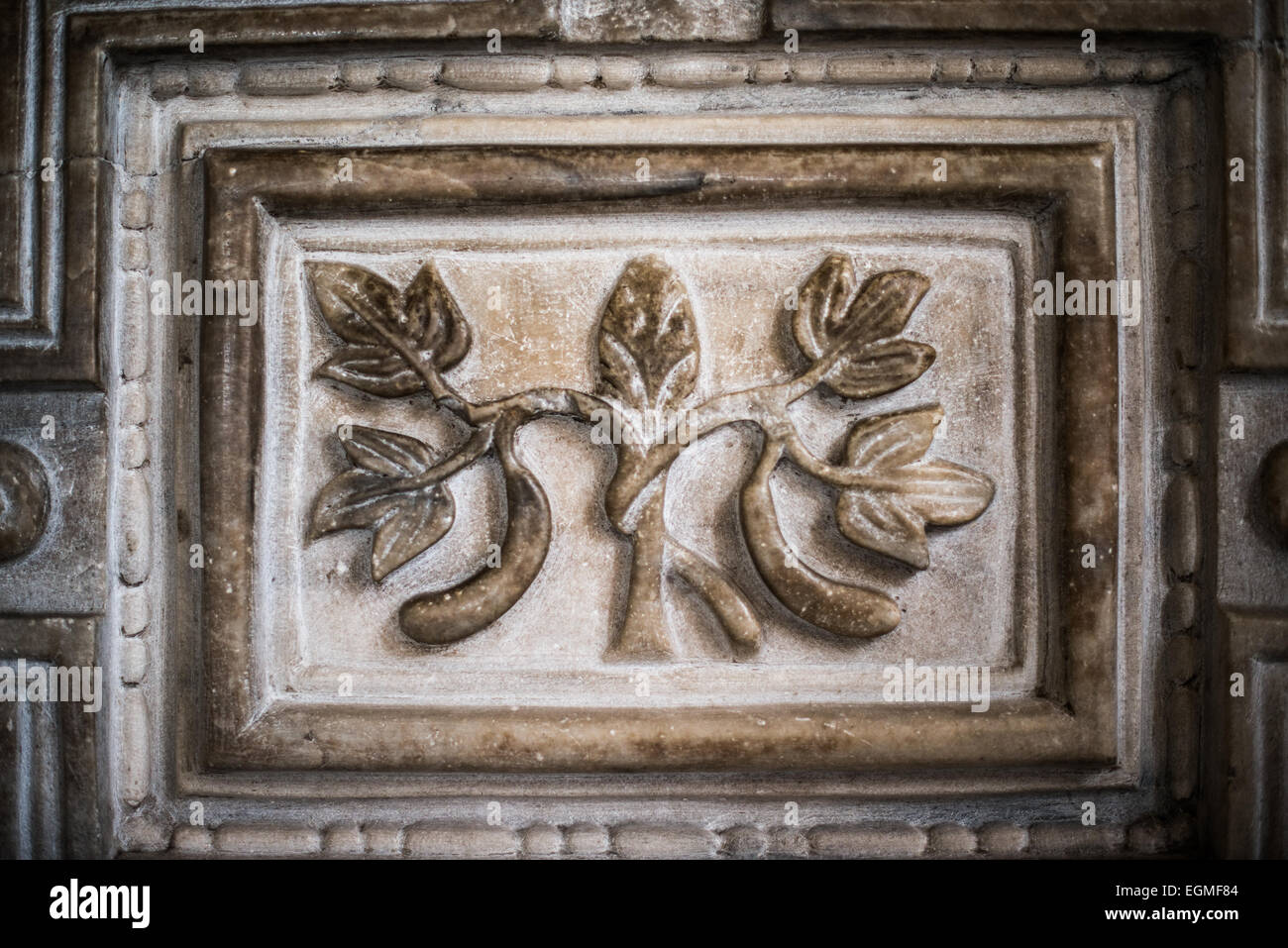 Hagia Sophia Marble Relief Carving Istanbul // ISTANBUL, Turkey ...