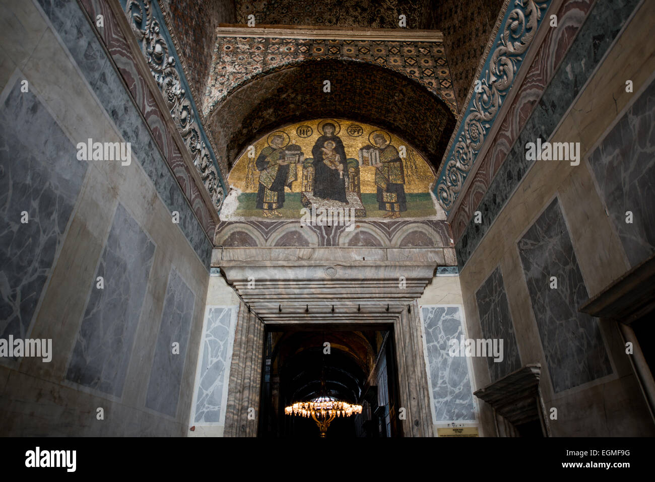 Emperor constantine i mosaic hi-res stock photography and images - Alamy