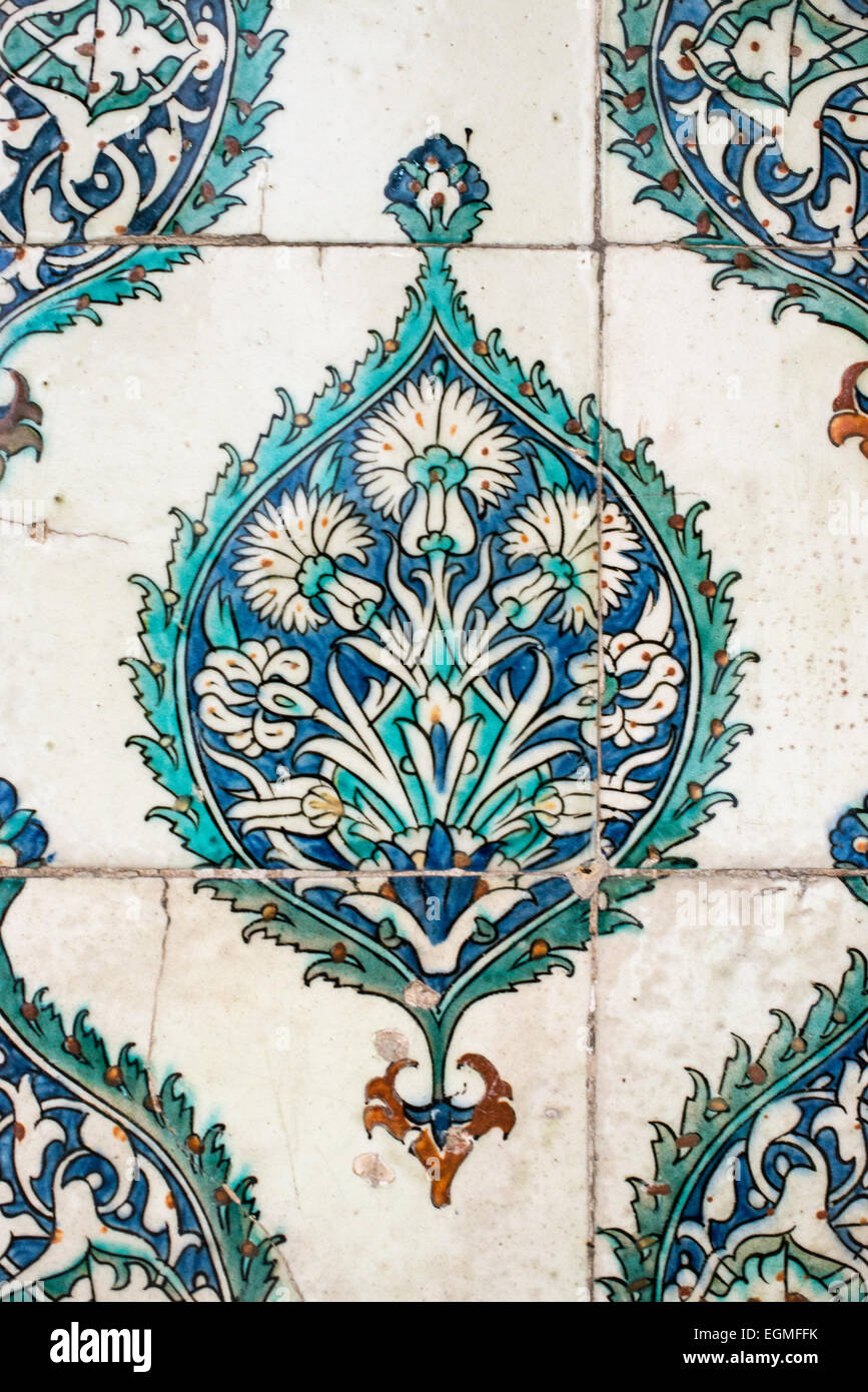 Topkapi Palace Harem Tiles Istanbul Turkey // ISTANBUL, Turkey — The ...