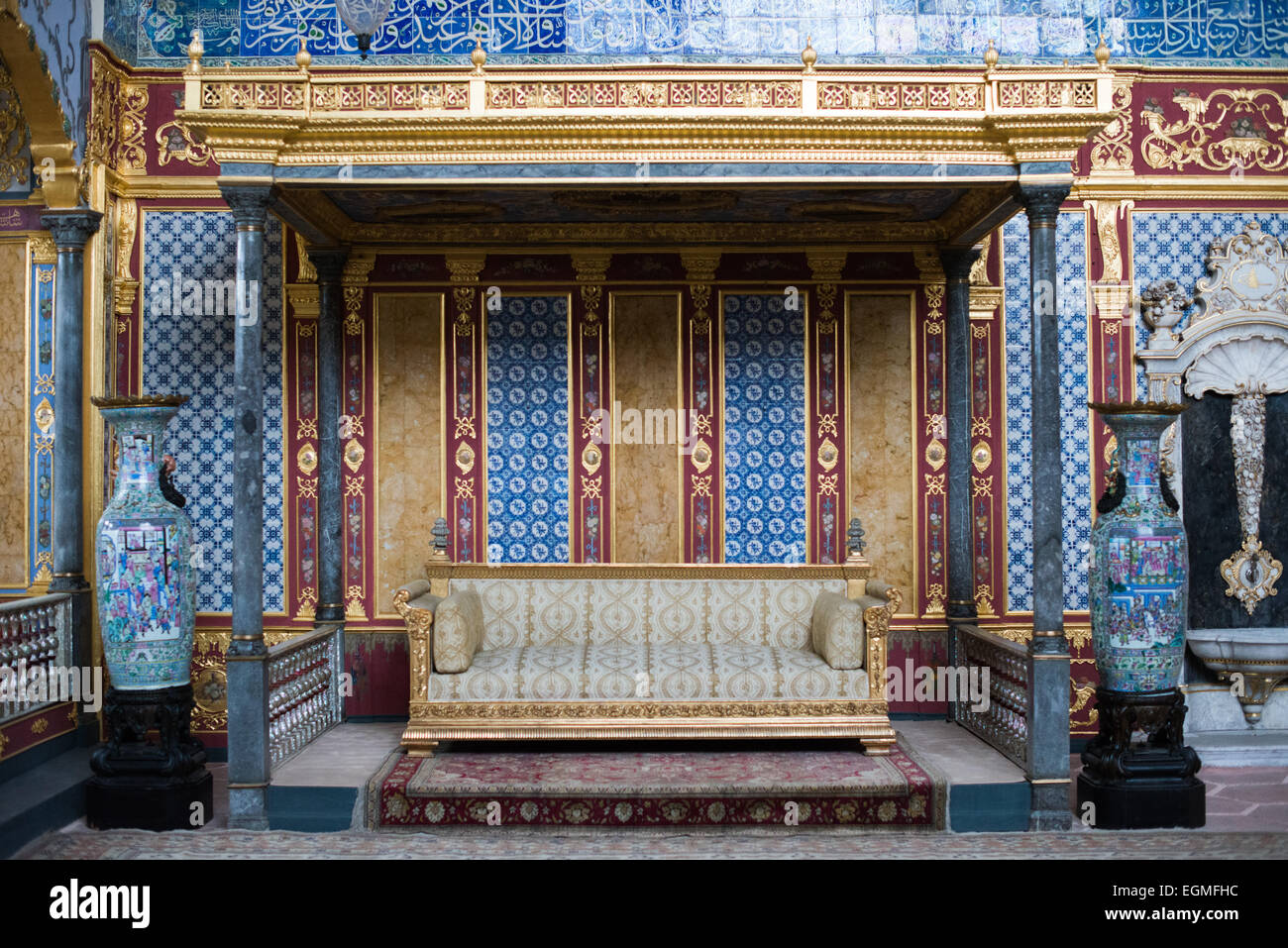 Ottoman throne hi-res stock photography and images - Alamy