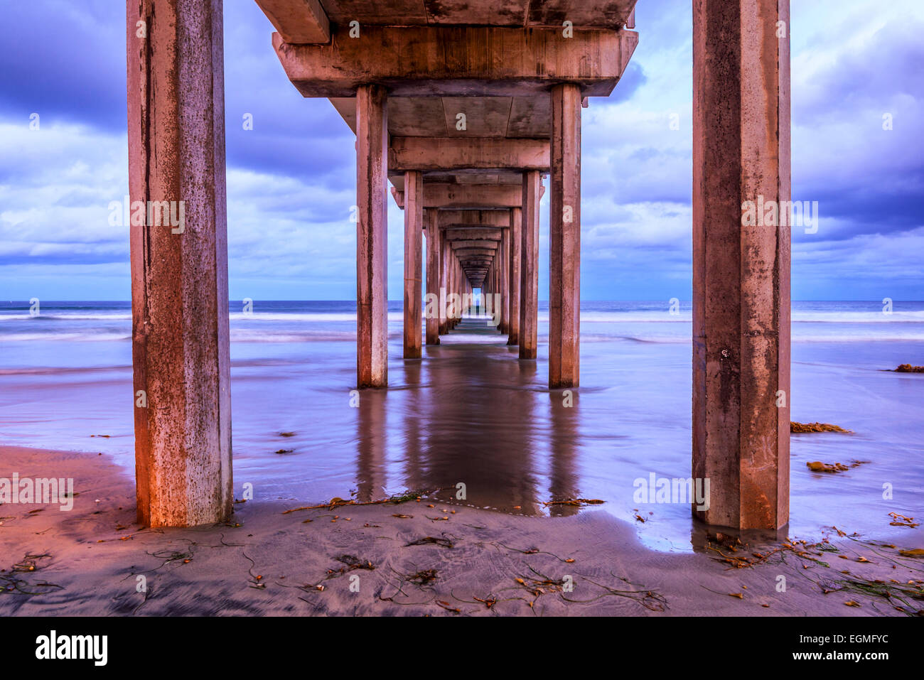 Ellen Browning Scripps Memorial Pier. La Jolla, California, United ...