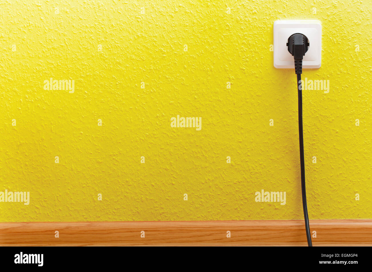 Cable and wall socket hi-res stock photography and images - Alamy