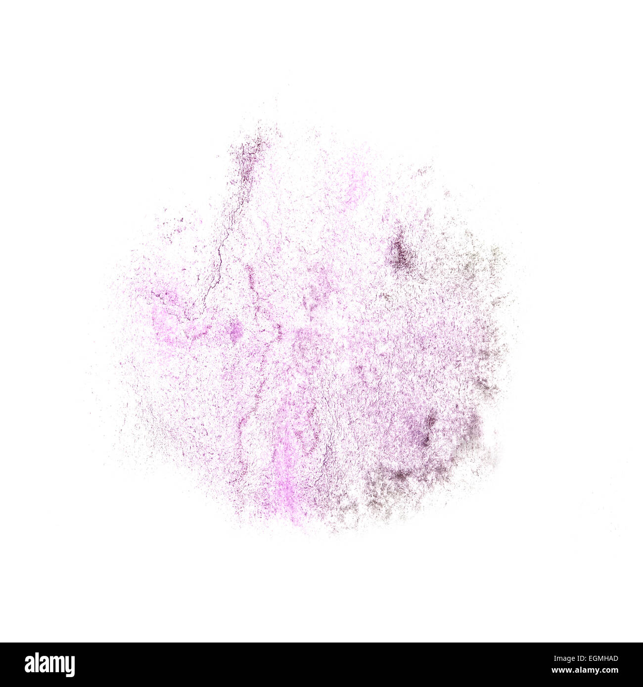 stain pink with watercolour paint stroke watercolor isolated Stock ...