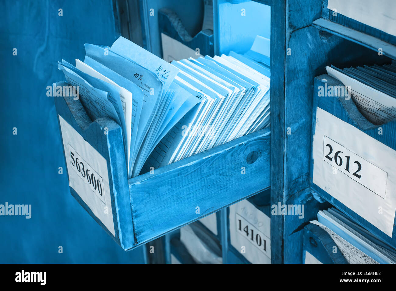 Shelf with documents High Resolution Stock Photography and Images - Alamy