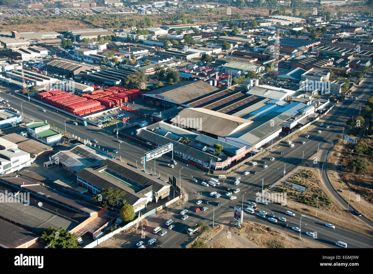Harare city zimbabwe from above hi-res stock photography and images - Alamy