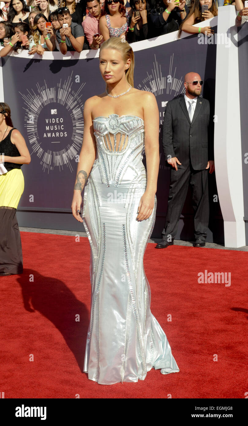 The 2014 MTV Video Music Awards arrivals Featuring: Iggy Azalea Where ...