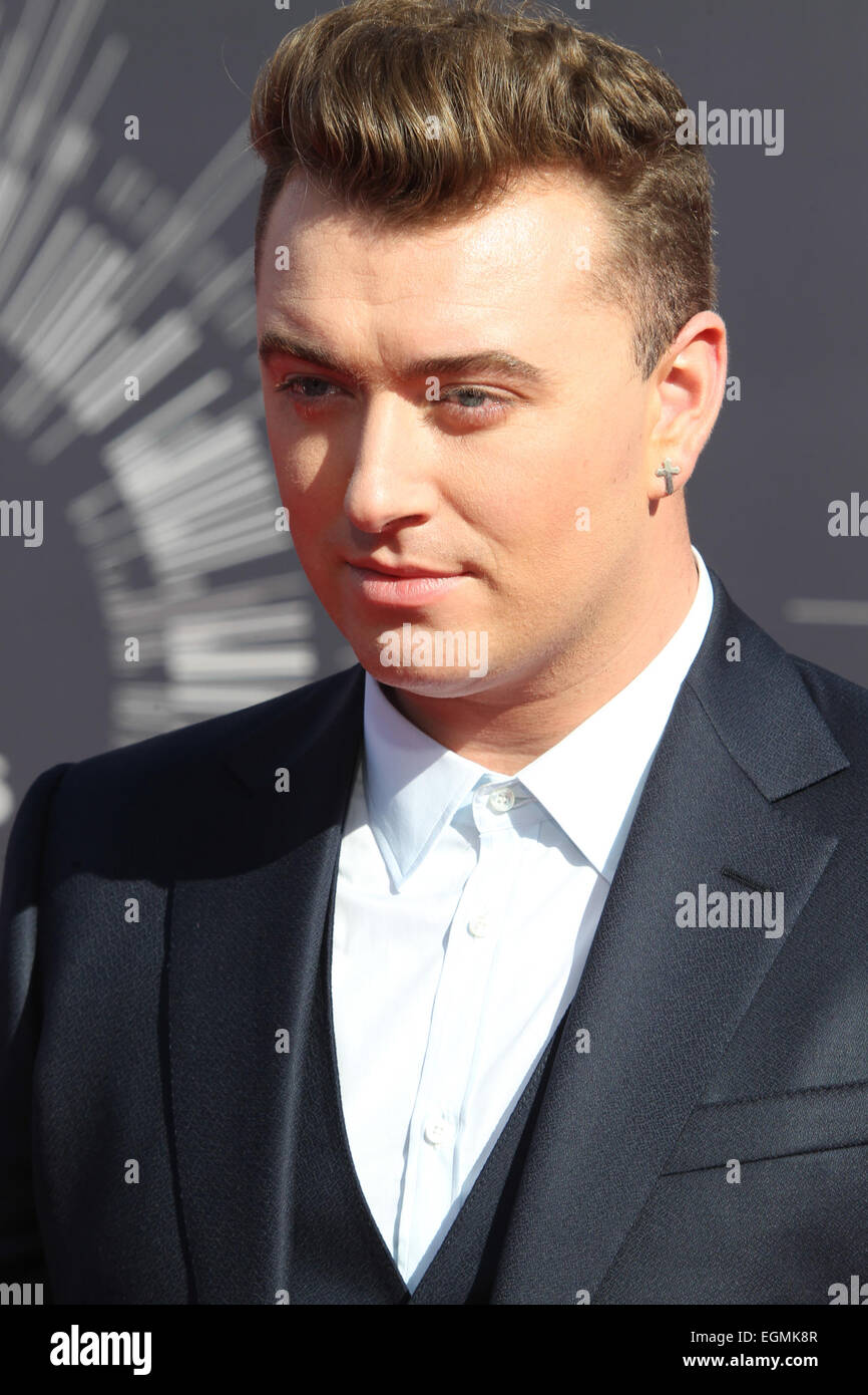 2014 MTV Video Music Awards at The Forum - Arrivals Featuring: Sam ...