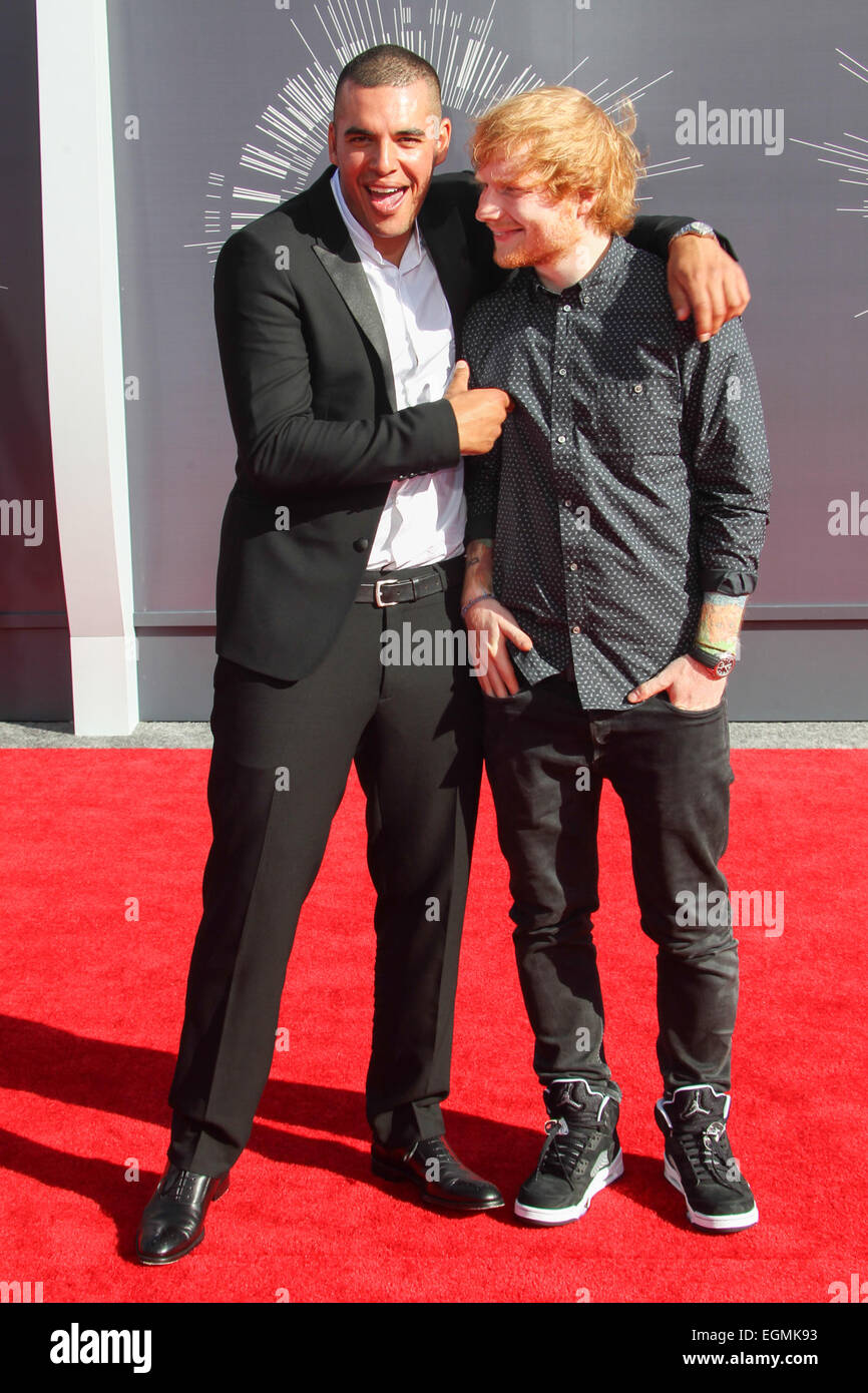 2014 MTV Video Music Awards at The Forum - Arrivals Featuring: Ed ...