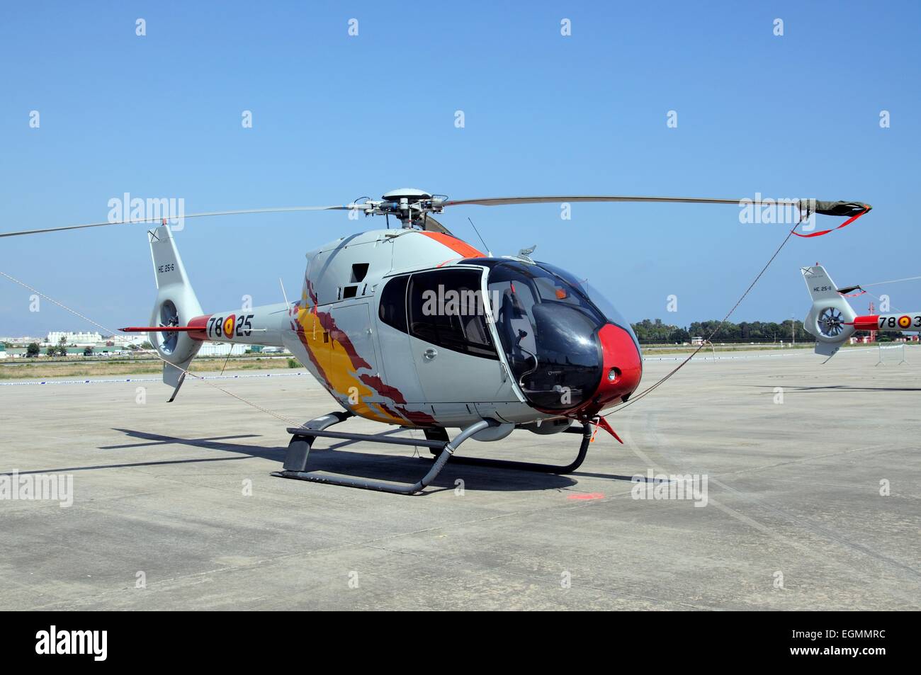 Eurocopter EC120 Colibri at the second airshow at Malaga airport ...