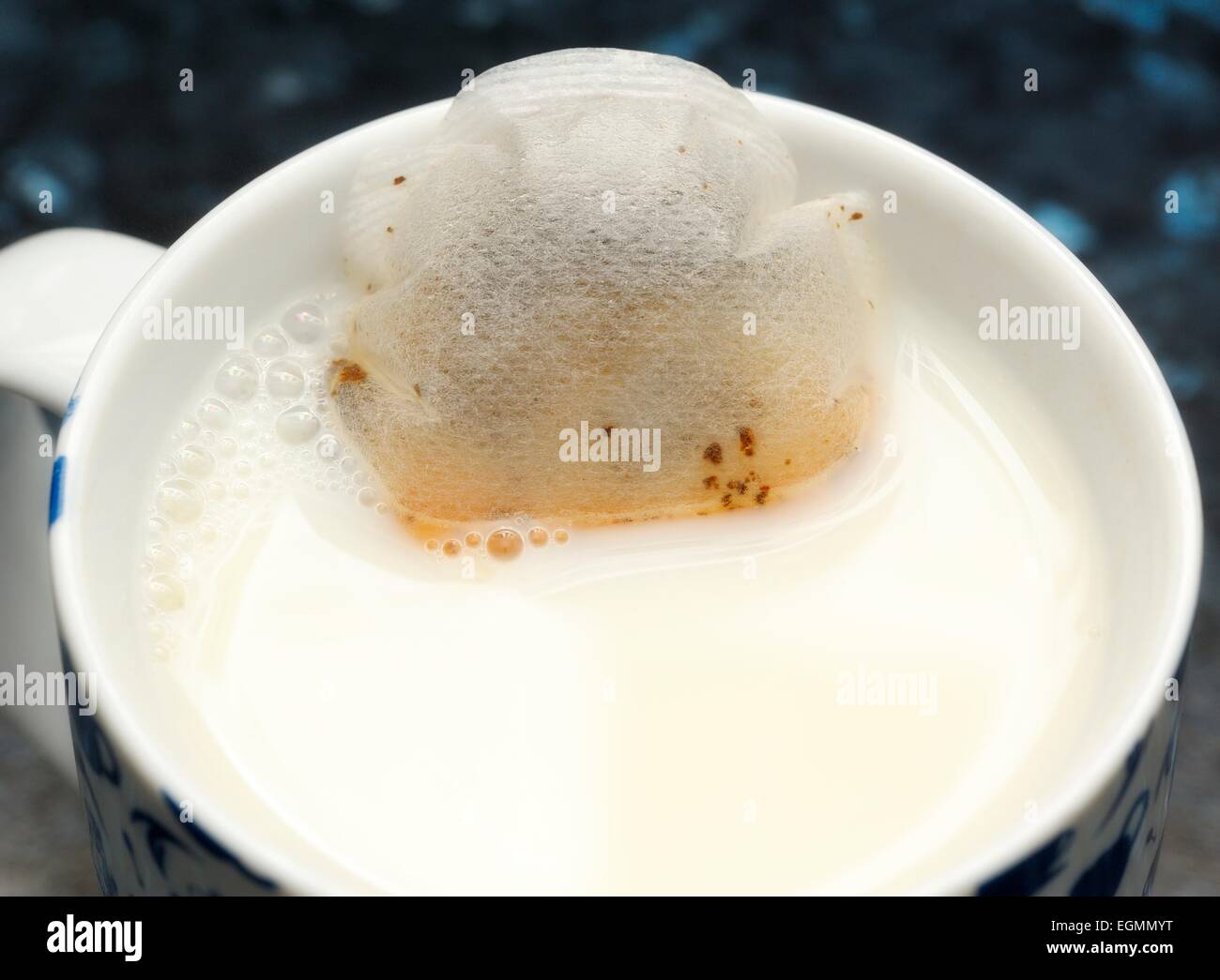 Tea milk added hi-res stock photography and images - Alamy