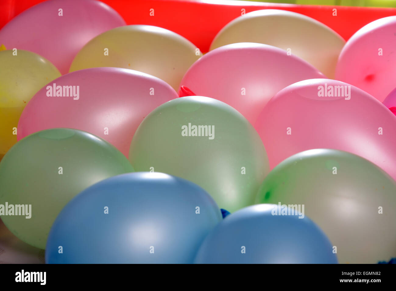Holi water balloon hi-res stock photography and images - Alamy