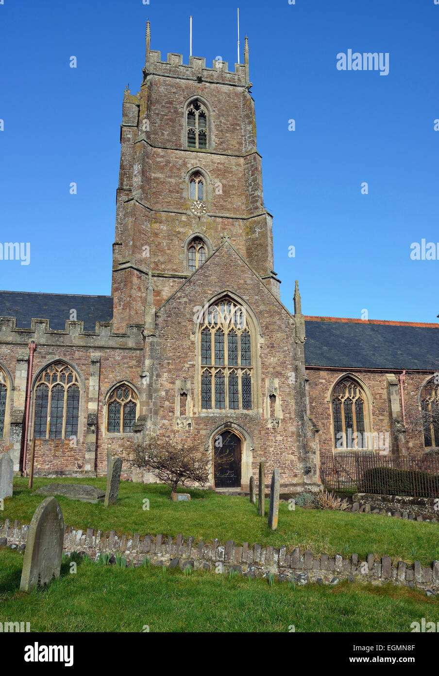 St George's Priory Church, Dunster, Somerset Stock Photo - Alamy
