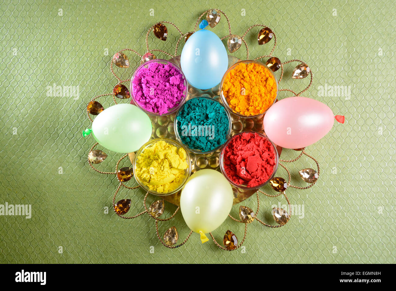 Holi water balloon hi-res stock photography and images - Alamy