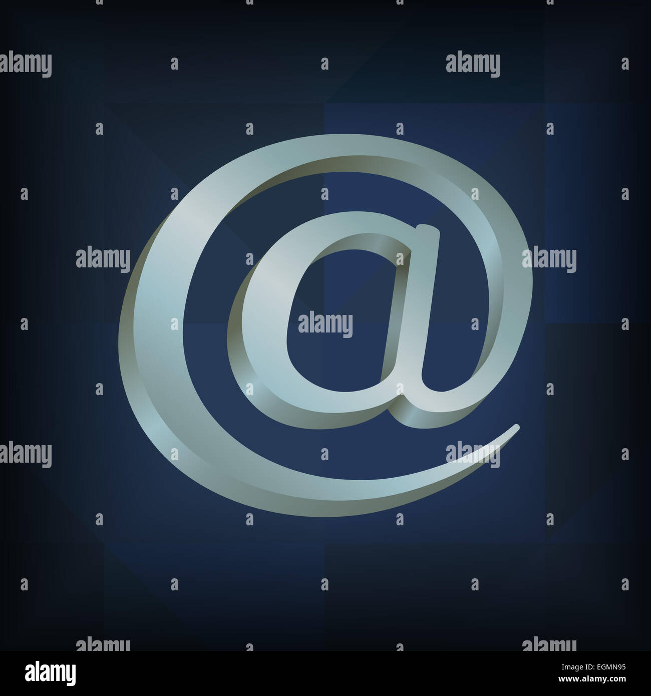 E-mail Symbol Icon Stock Photo - Alamy