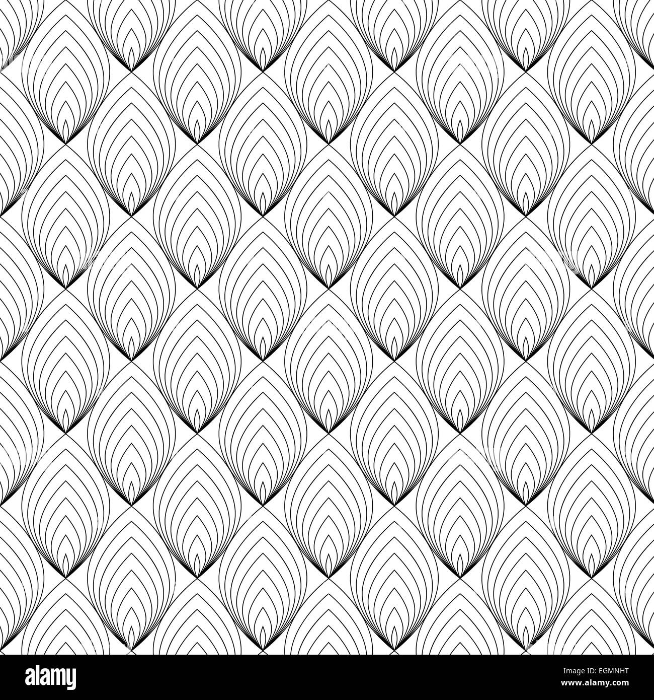 Abstract line art design Black and White Stock Photos & Images - Alamy