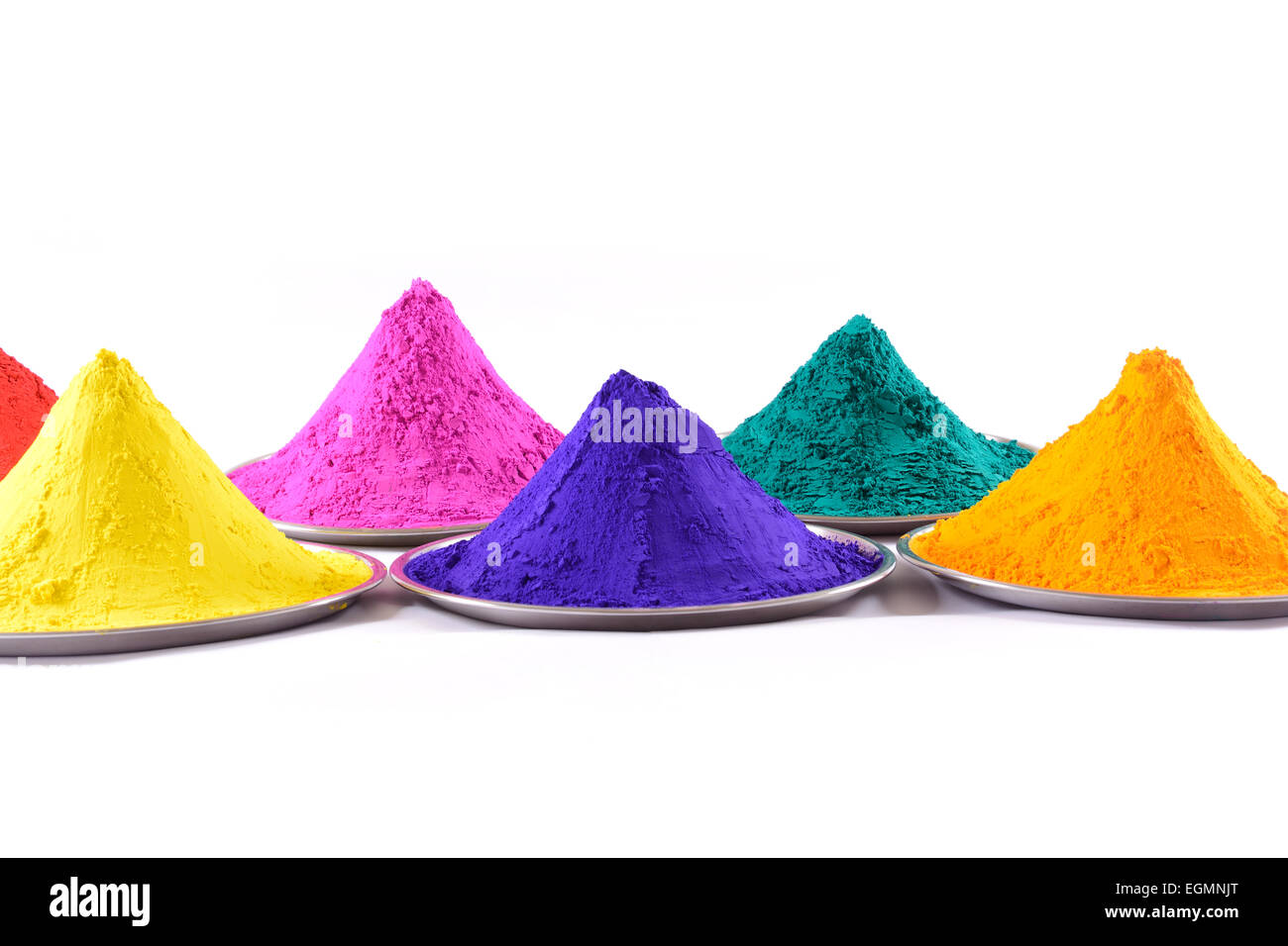 Heap of colorful gulaal Stock Photo - Alamy