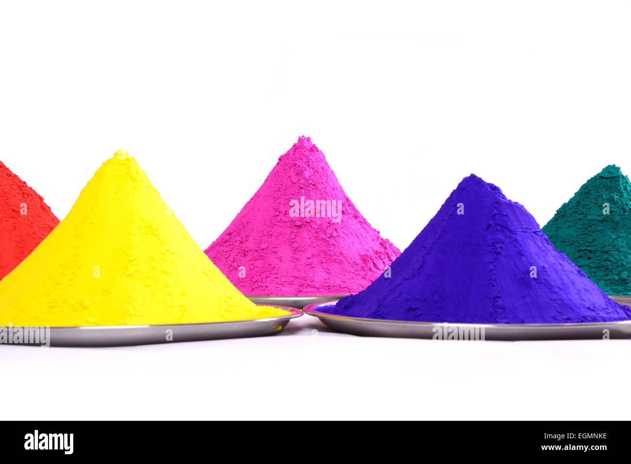 Plate top view gulaal hi-res stock photography and images - Alamy