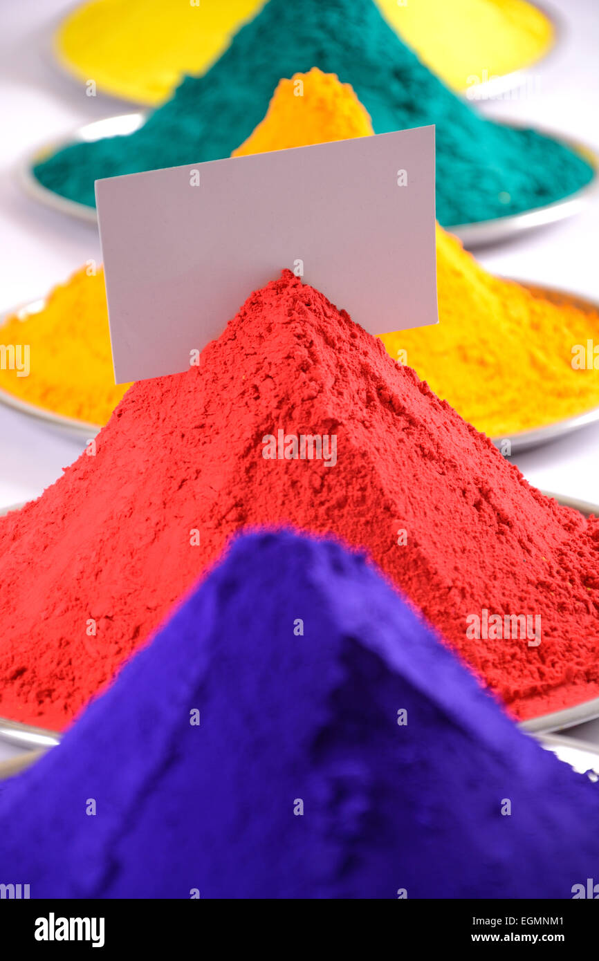 Plate top view gulaal hi-res stock photography and images - Alamy