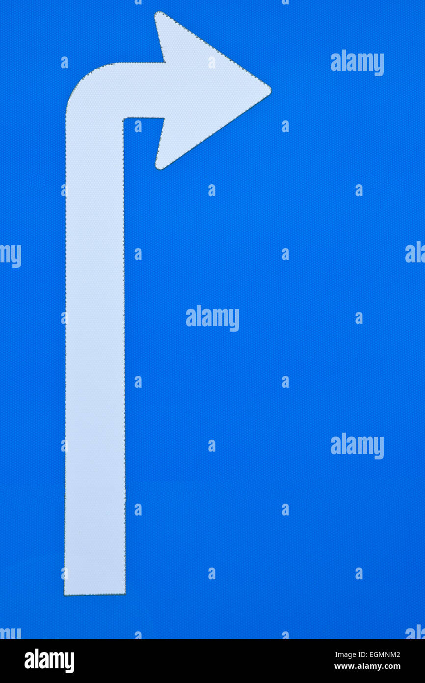 Bended road sign hi-res stock photography and images - Alamy