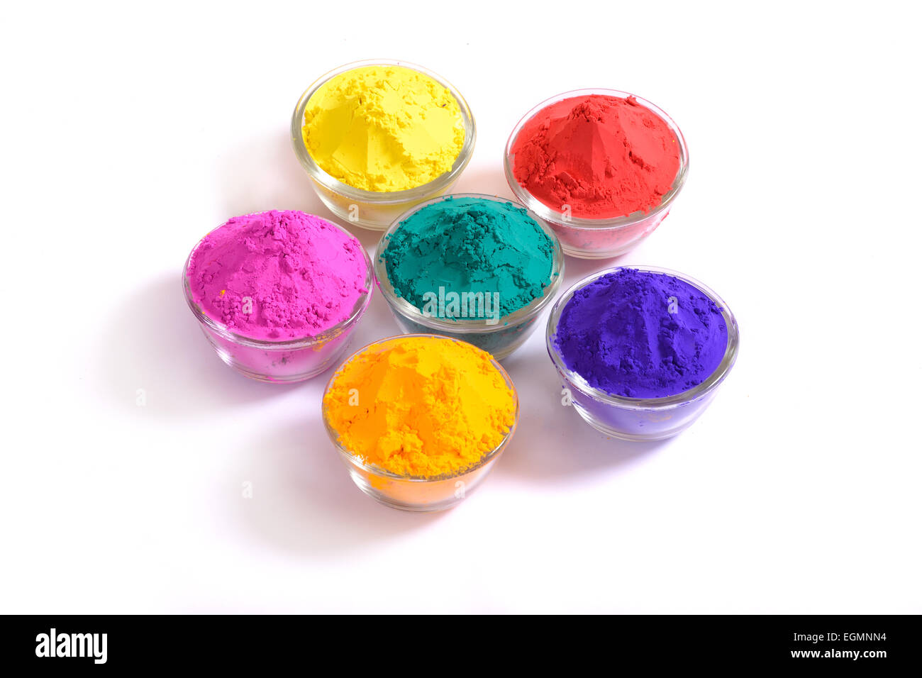 Plate top view gulaal hi-res stock photography and images - Alamy