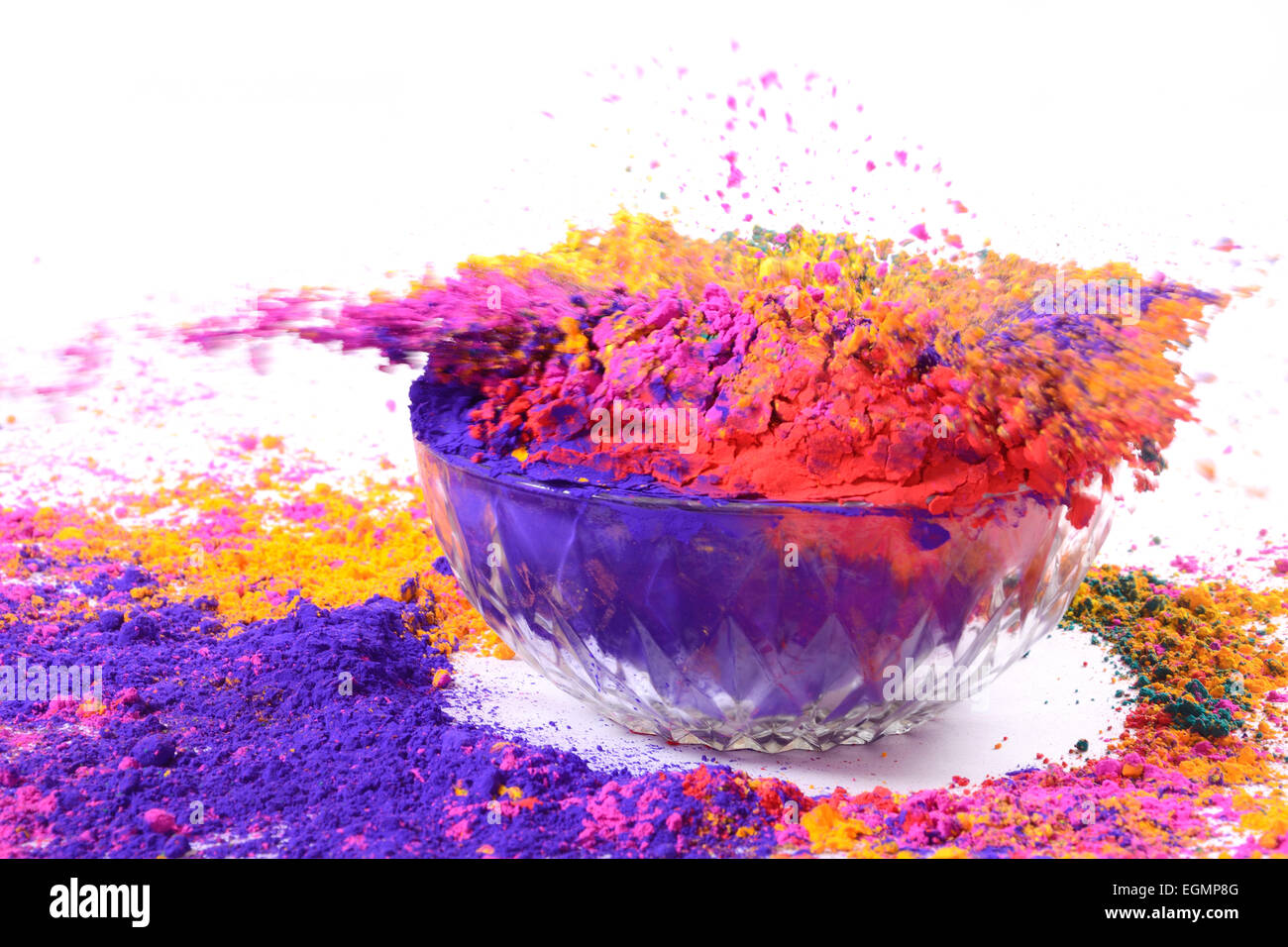 Colour explosion powder hi-res stock photography and images - Alamy