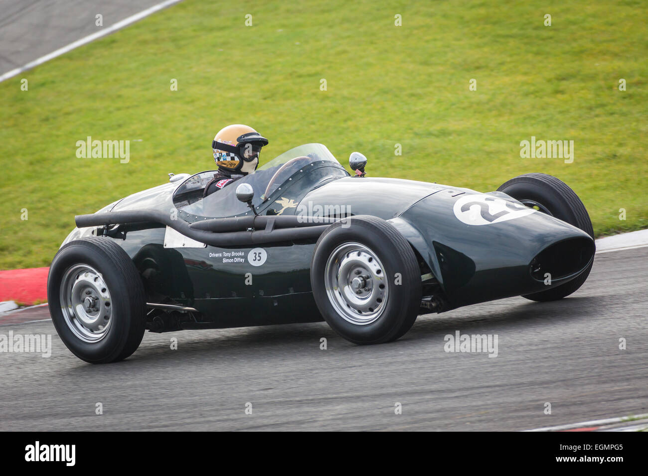 1955 Connaught B-Type with driver Simon Diffey, 2014 Vintage Sports Car ...