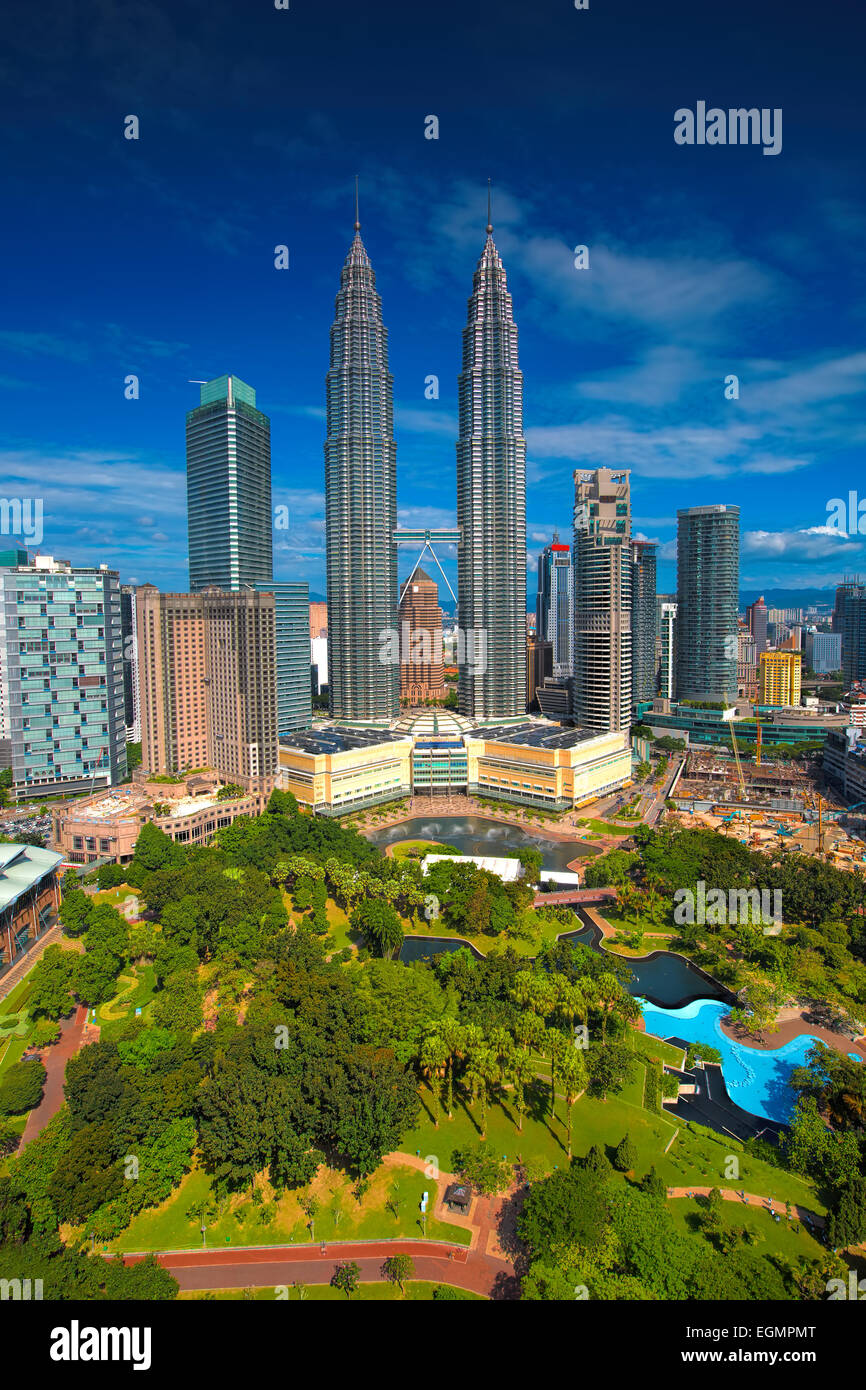 Kuala Lumpur Skyline Stock Photo - Alamy