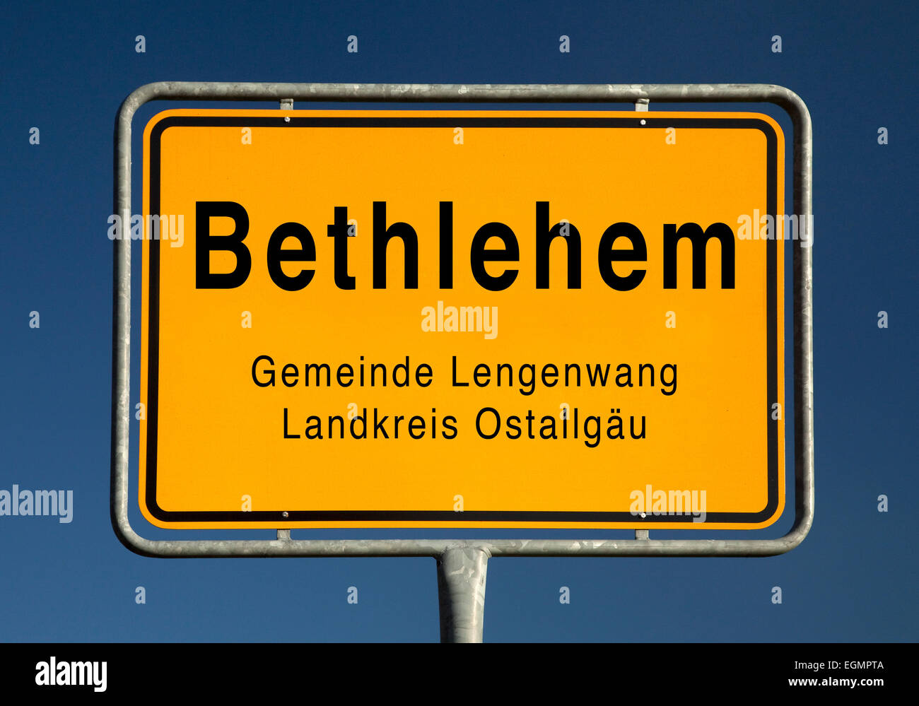 Bethlehem sign hi-res stock photography and images - Alamy