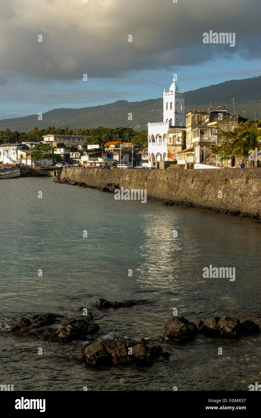 The old harbour of Moroni, Grande Comore, Comoros Stock Photo - Alamy