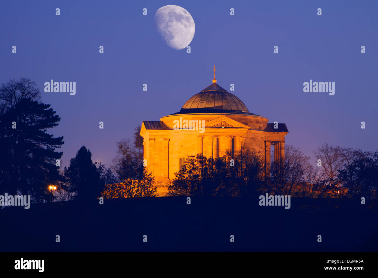Württemberg Mausoleum, Rotenberg, Stuttgart, Baden-Württemberg, Germany ...