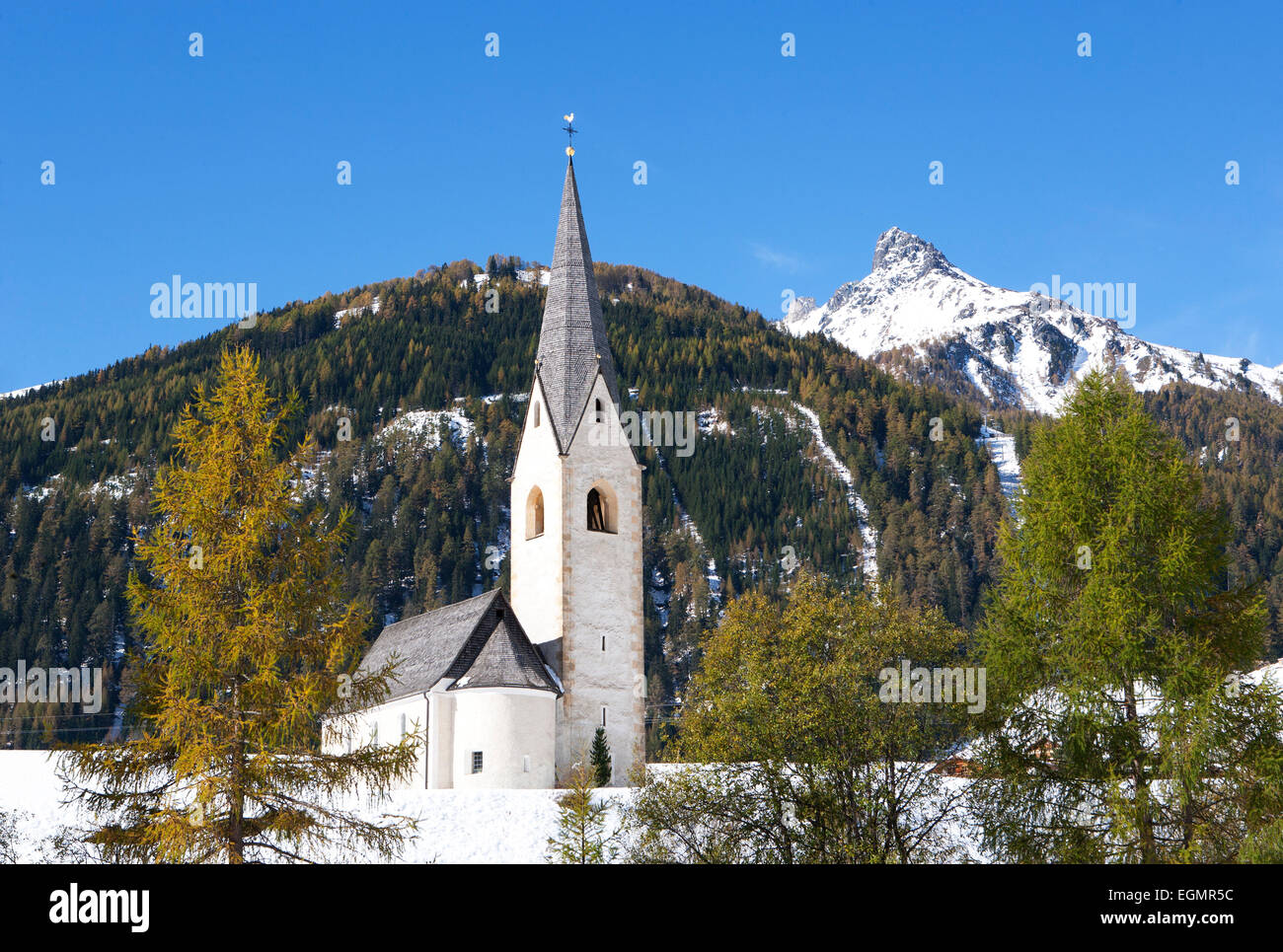 Gothic Church of St. George in Kals, High Tauern, Kals Valley, Kals am ...