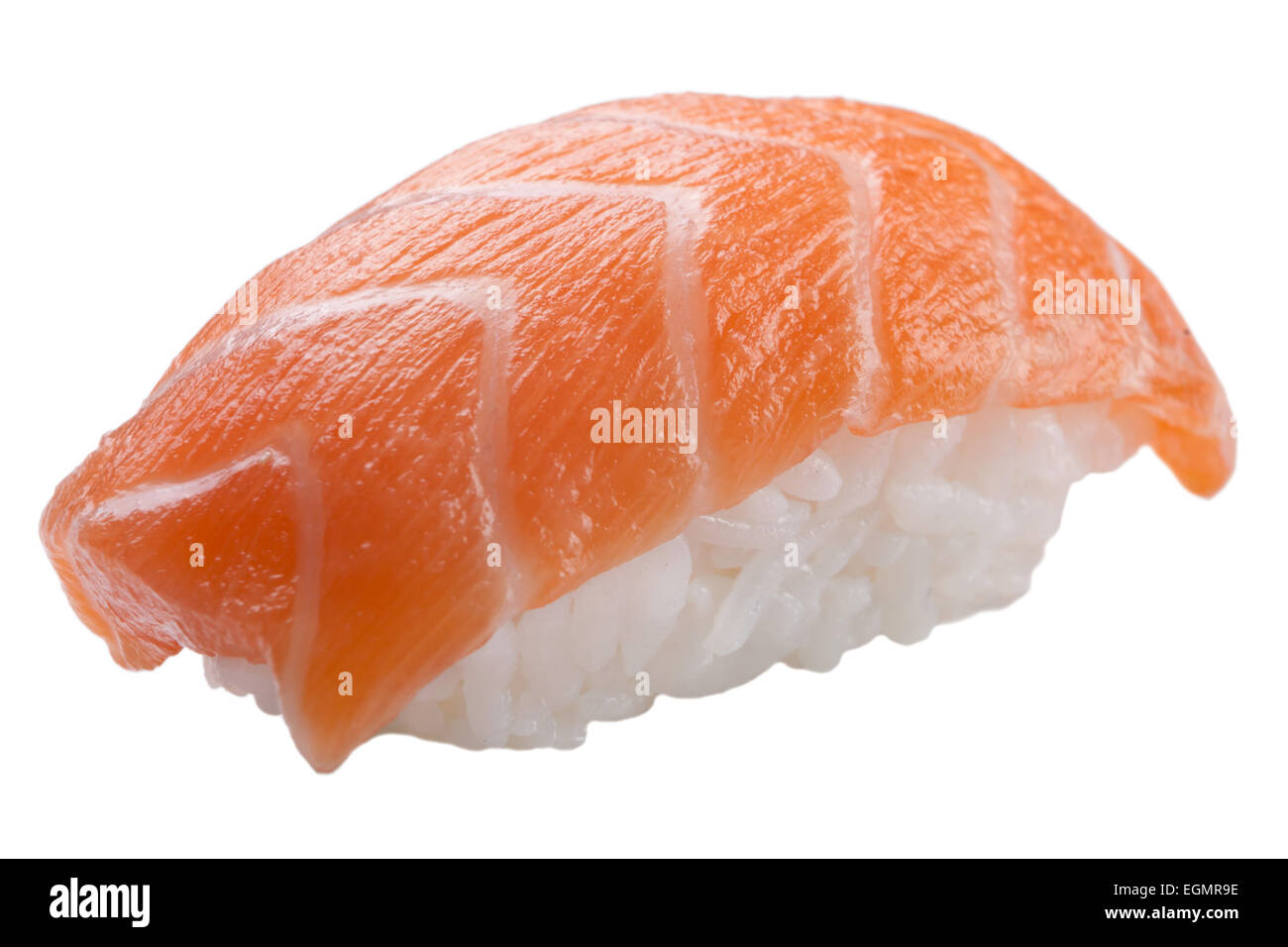 traditional sushi sashimi on white background Stock Photo - Alamy