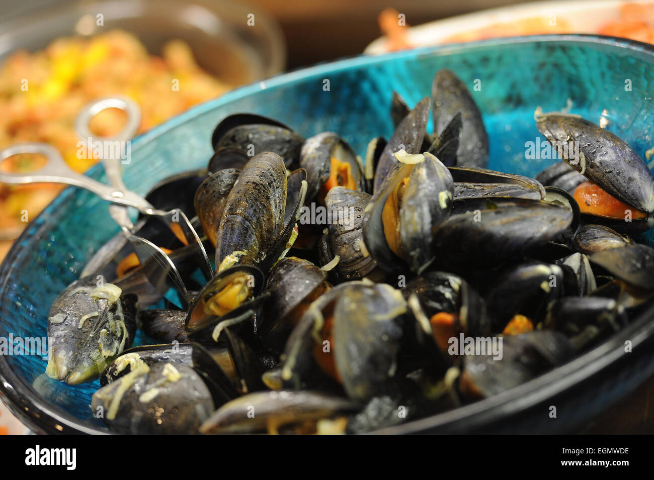 Mussels seafood hi-res stock photography and images - Alamy